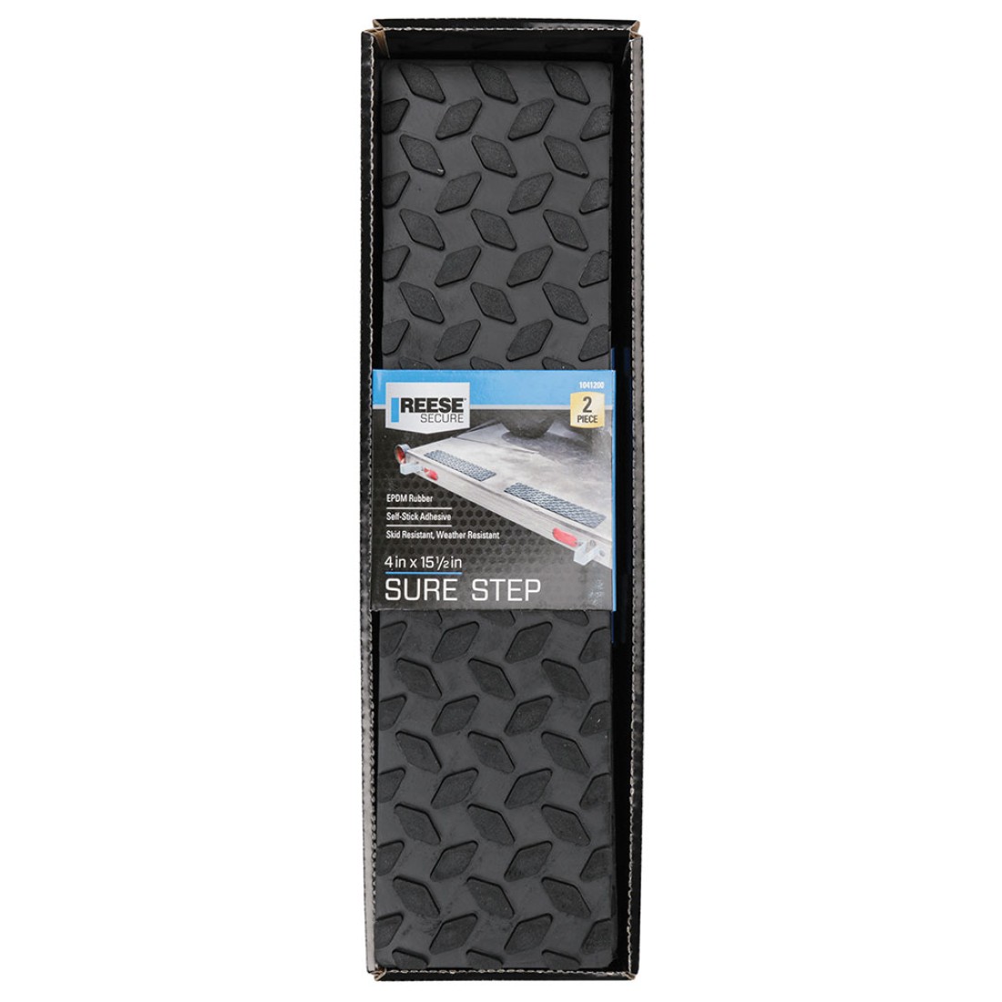 Reese Sure Step Self Stick Rubber Mat for Trailer Wheel Wells Steps ...