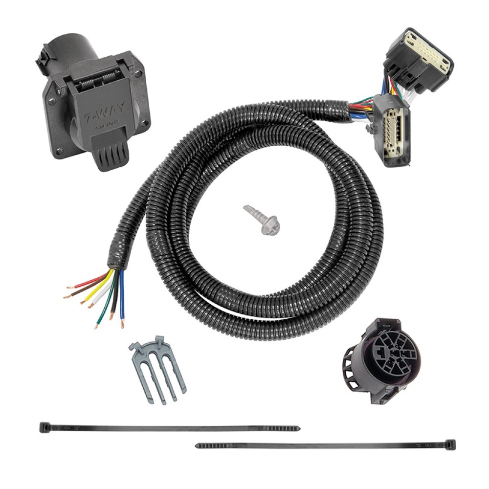 Complete Tow Package For 15-20 Ford F-150 w/ 7-Way RV Wiring Harness ...