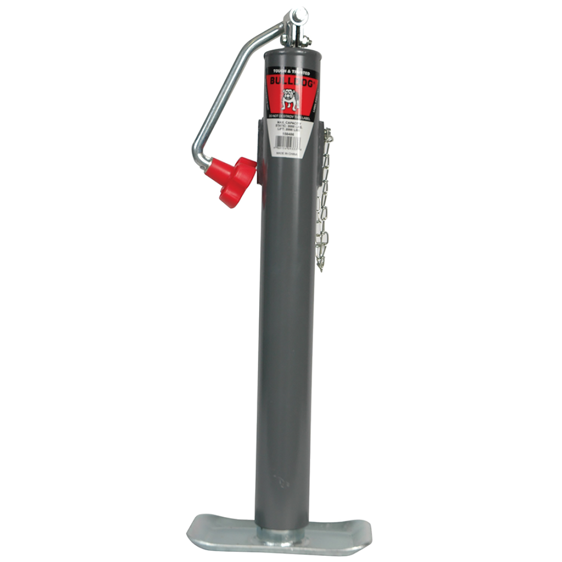 Bulldog 5K Pipe Mount Swivel Jack - Topwind Lift | TrailerJacks.com