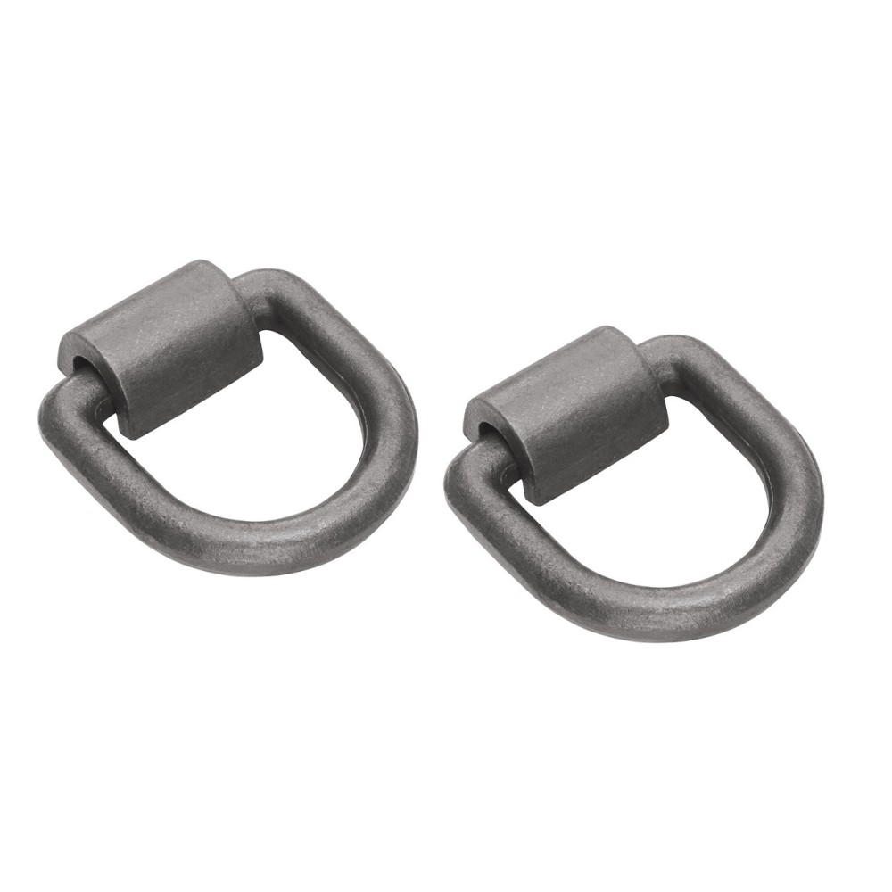 Dual Forged Heavy Duty 26,500 lb D-Rings w/Weld-On Bracket ...