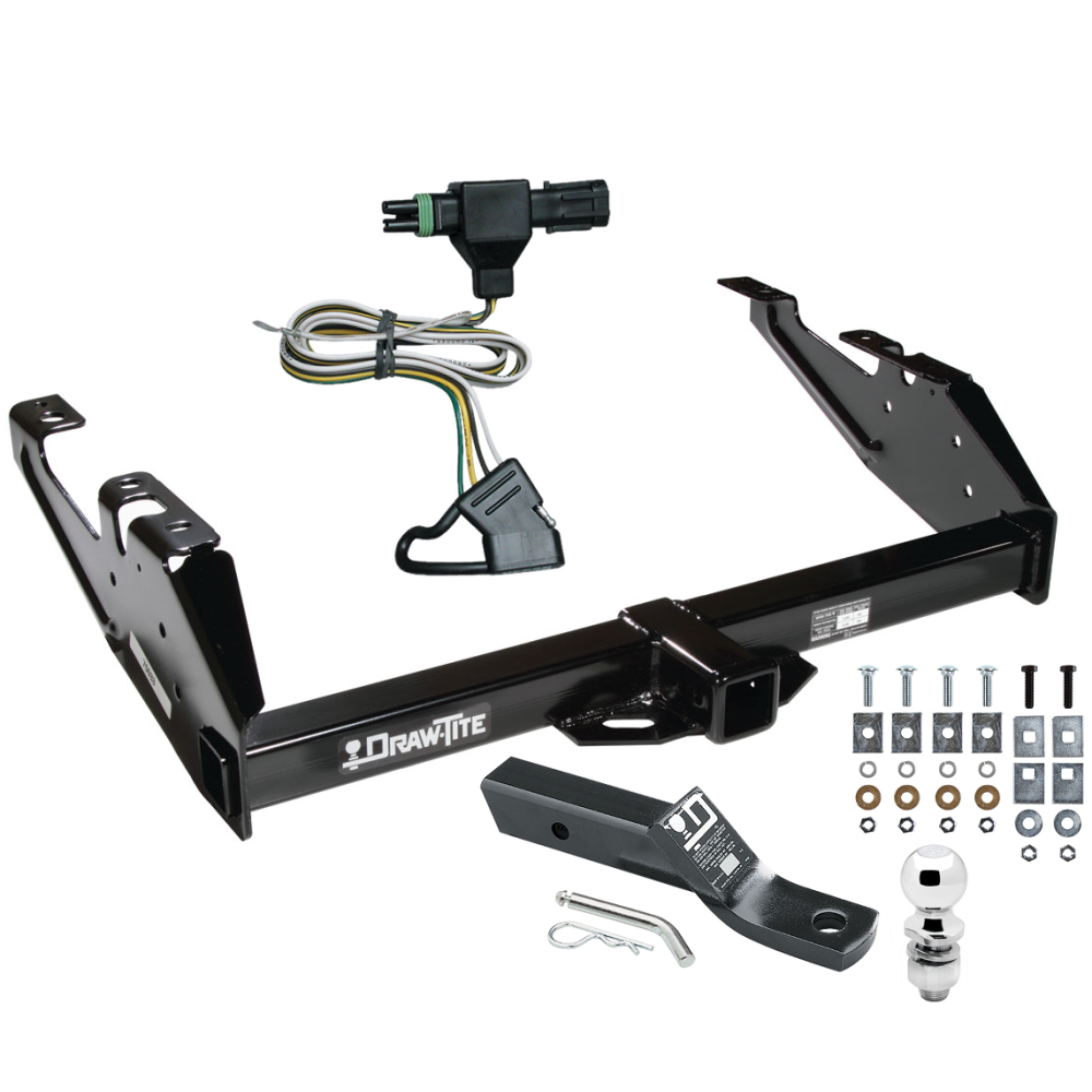 Trailer Tow Hitch For 88-91 Chevy GMC C/K Pickup Crew Cab ...