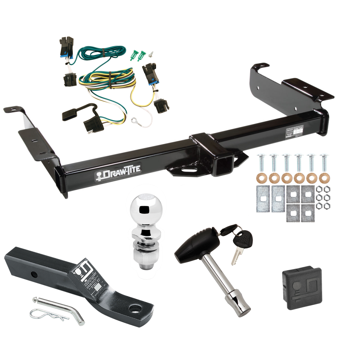 Trailer Tow Hitch For 03-24 Chevy Express GMC Savana 1500 2500 3500 ...