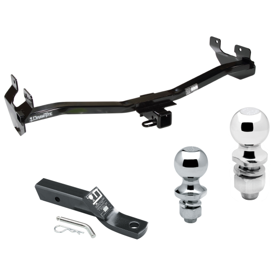 Trailer Tow Hitch For 06-10 Hummer H3 Receiver w/ 1-7/8" and 2" Ball ...