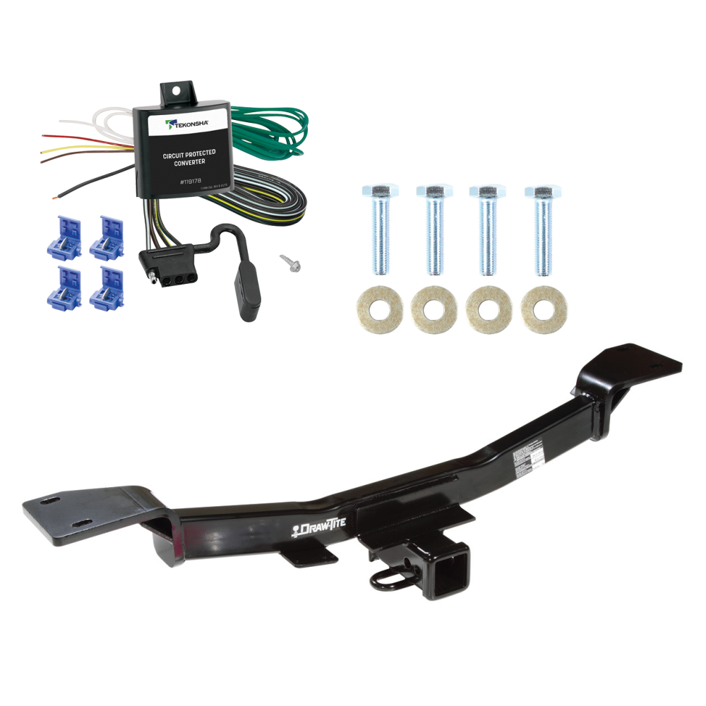 Trailer Tow Hitch For 05-10 KIA Sportage 4 Cyl w/ Wiring ...