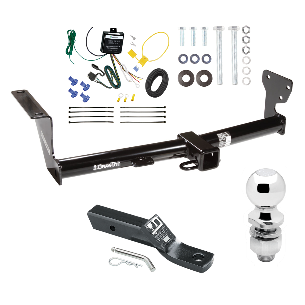 Trailer Tow Hitch For 08-15 Land Rover LR2 Complete Package ...
