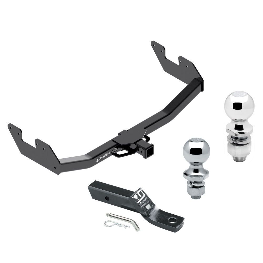 Trailer Tow Hitch For 16-21 Toyota Hilux Receiver w/ 1-7/8"