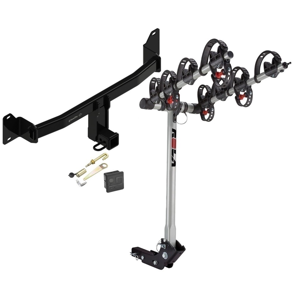 Trailer Tow Hitch For 18-23 BMW X2 4 Bike Rack w/ Hitch Lock ...