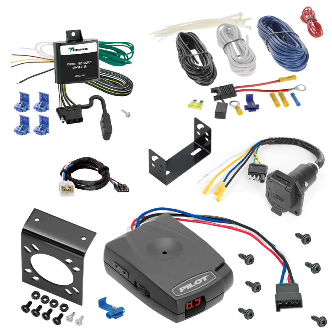 For 2003-2006 Toyota 4Runner Trailer Brake Controller + 7 Pin Trailer ...