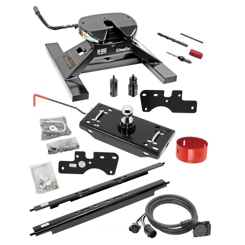 Draw-Tite Gooseneck Trailer Hitch Kit Deluxe w/ 18K 5th Fifth ...