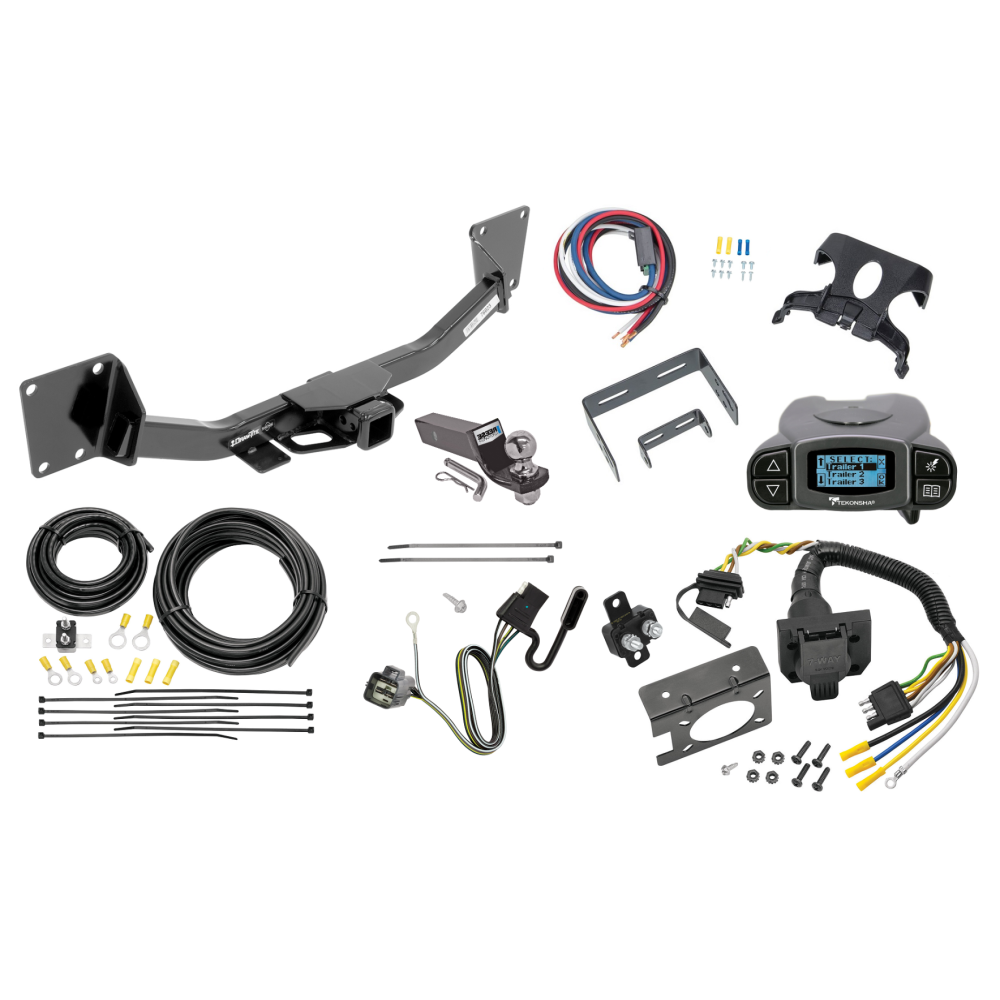 Trailer Hitch Tow Package Prodigy P3 Brake Control For 19-21 ...