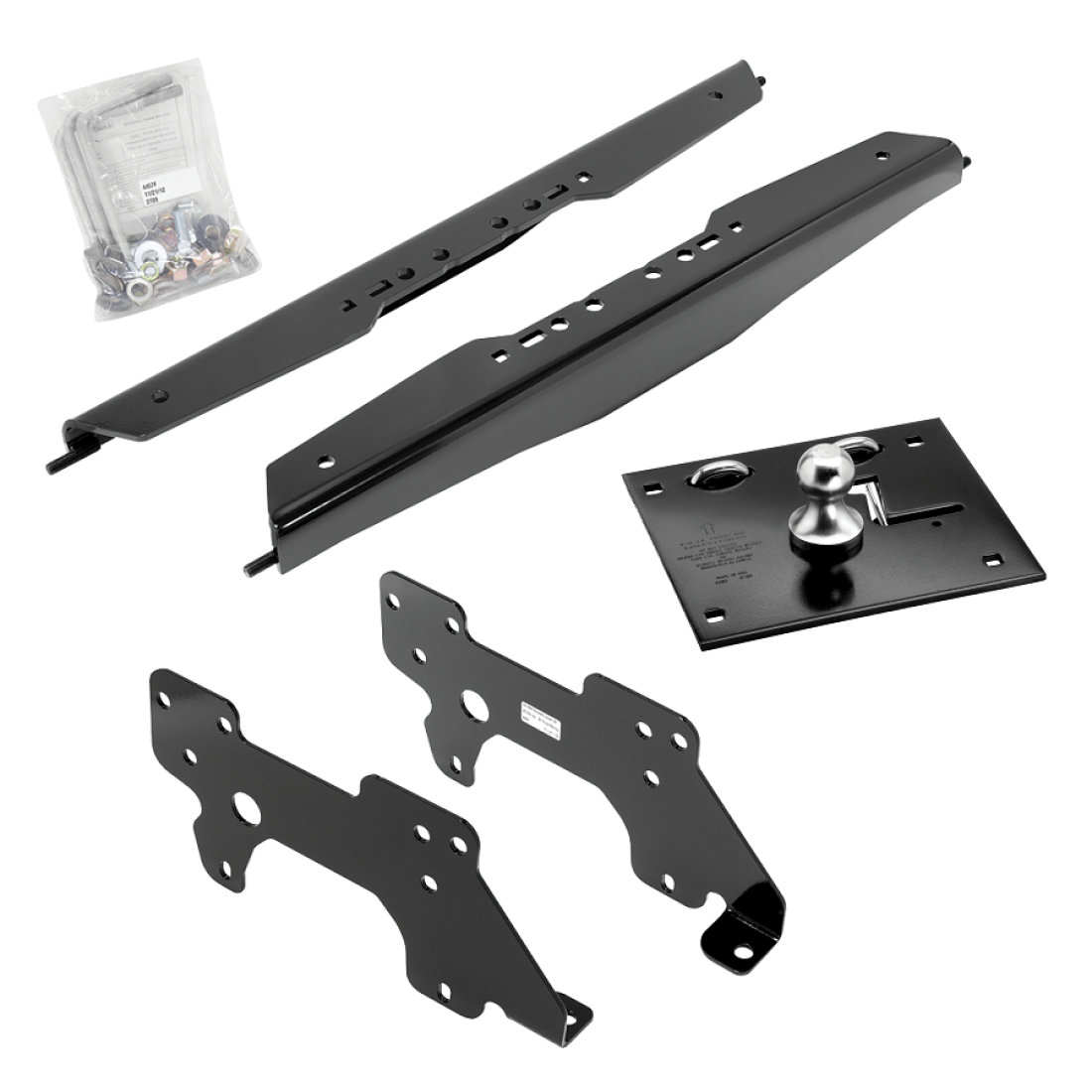 For 2010-2012 Dodge Ram 3500 Fold Down Plate Underbed Gooseneck Hitch ...
