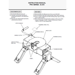 Reese Dual Jaw 20K Fifth Wheel Trailer Hitch w/ Kwik Slide Slider and ...