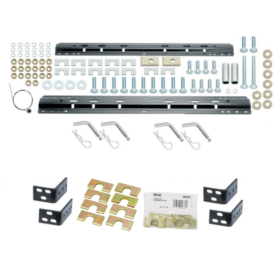 Reese Base Rail Kit w/ Custom Bracket For 2000-2006 Toyota Tundra Above ...