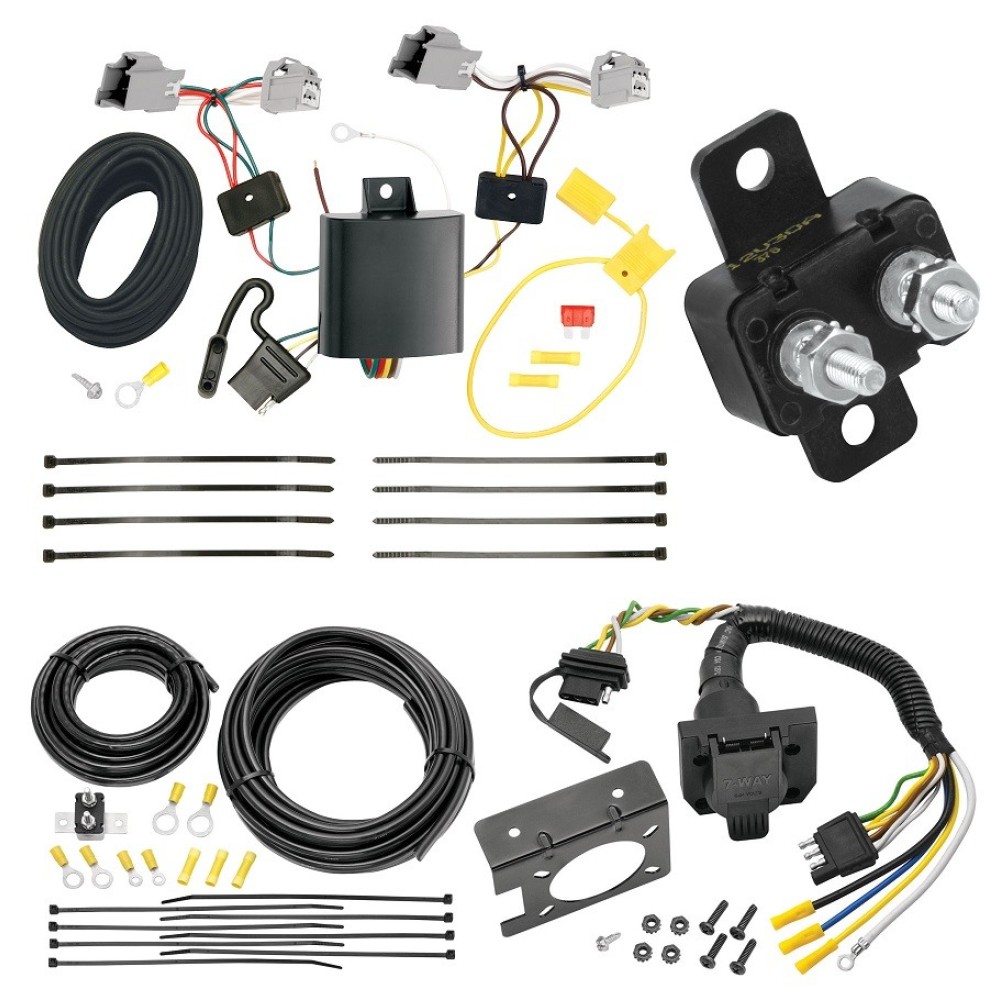 Trailer Hitch 7 Way RV Wiring Kit For 20-22 Ford Explorer ...