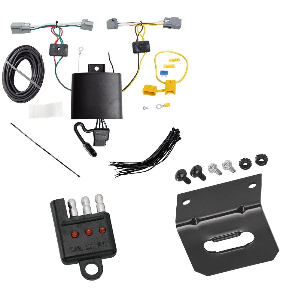 Trailer Wiring and Bracket w/ Light Tester For 19-22 Volvo ...
