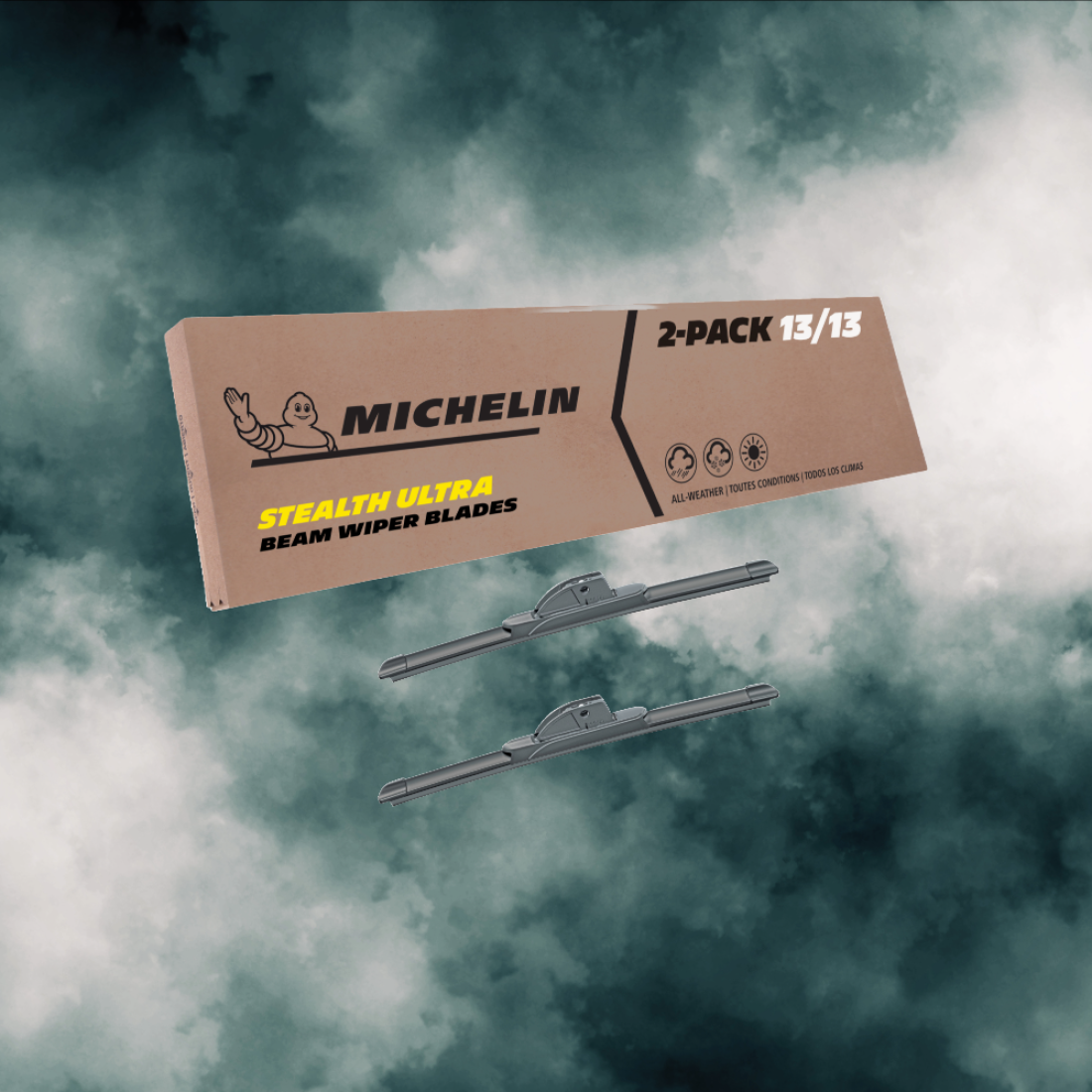 For 1967-1967 Daimler Sovereign Windshield Wiper Blades 2 Pack Michelin ...