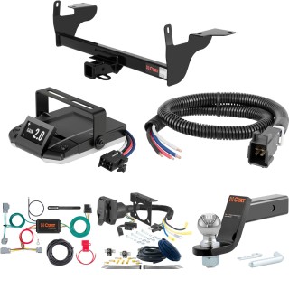 For Volvo XC60 Trailer Hitch Brake Control Curt Assure 7 Way Wiring 4 Drop 2 5 16 Ball Hitch All Models 2 inch