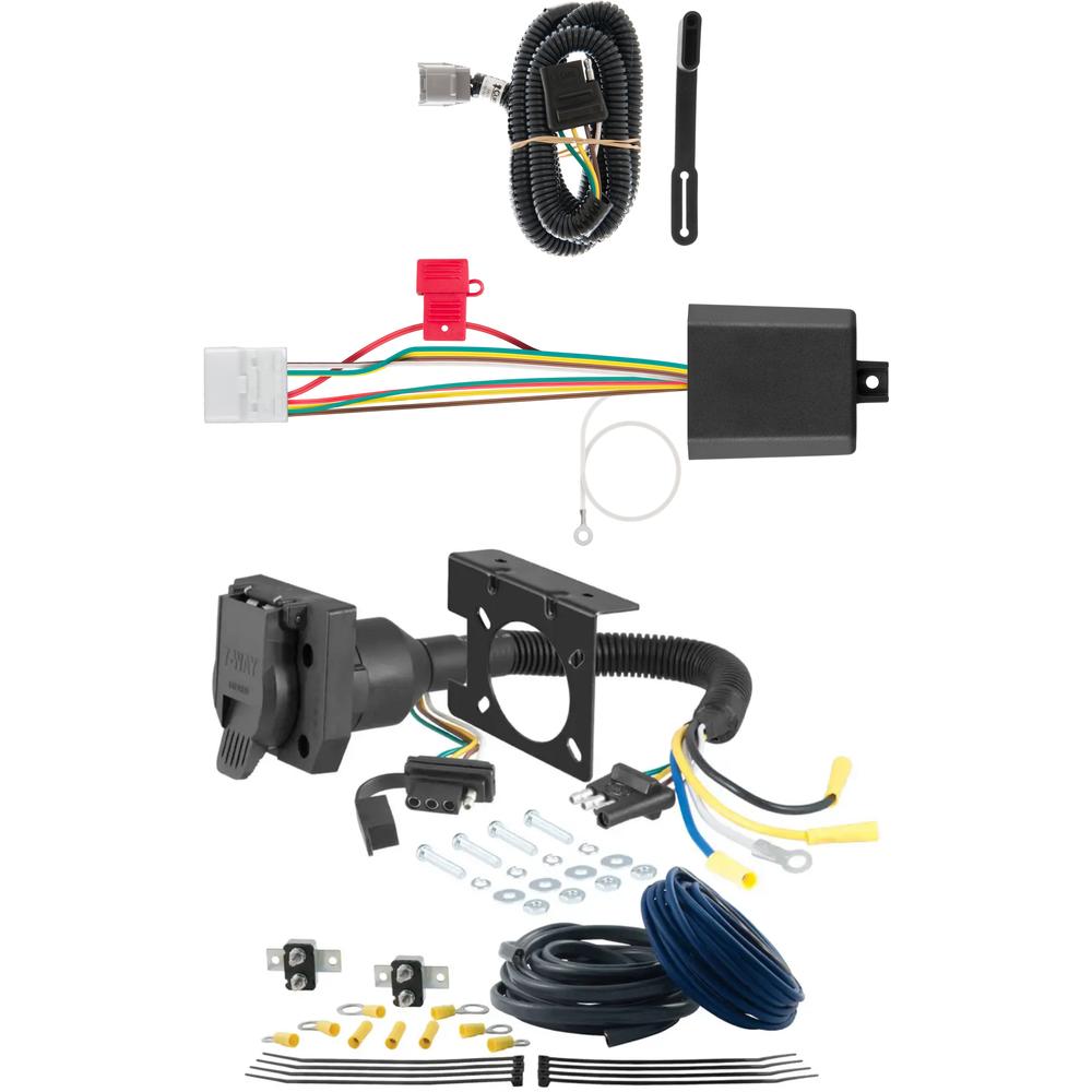Trailer Light Kit With Wiring Harness Bainel Front Bumper Cover Kit For ...