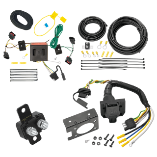 For 2011 2013 Dodge Durango 7 Pin Trailer Wiring RV 7 Way Plug by Tekonsha