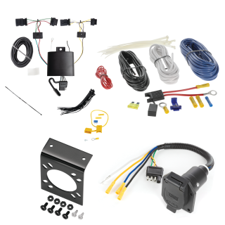 For 2020 2023 BMW X1 7 Pin Trailer Wiring RV 7 Way Plug by Tekonsha TrailerJacks