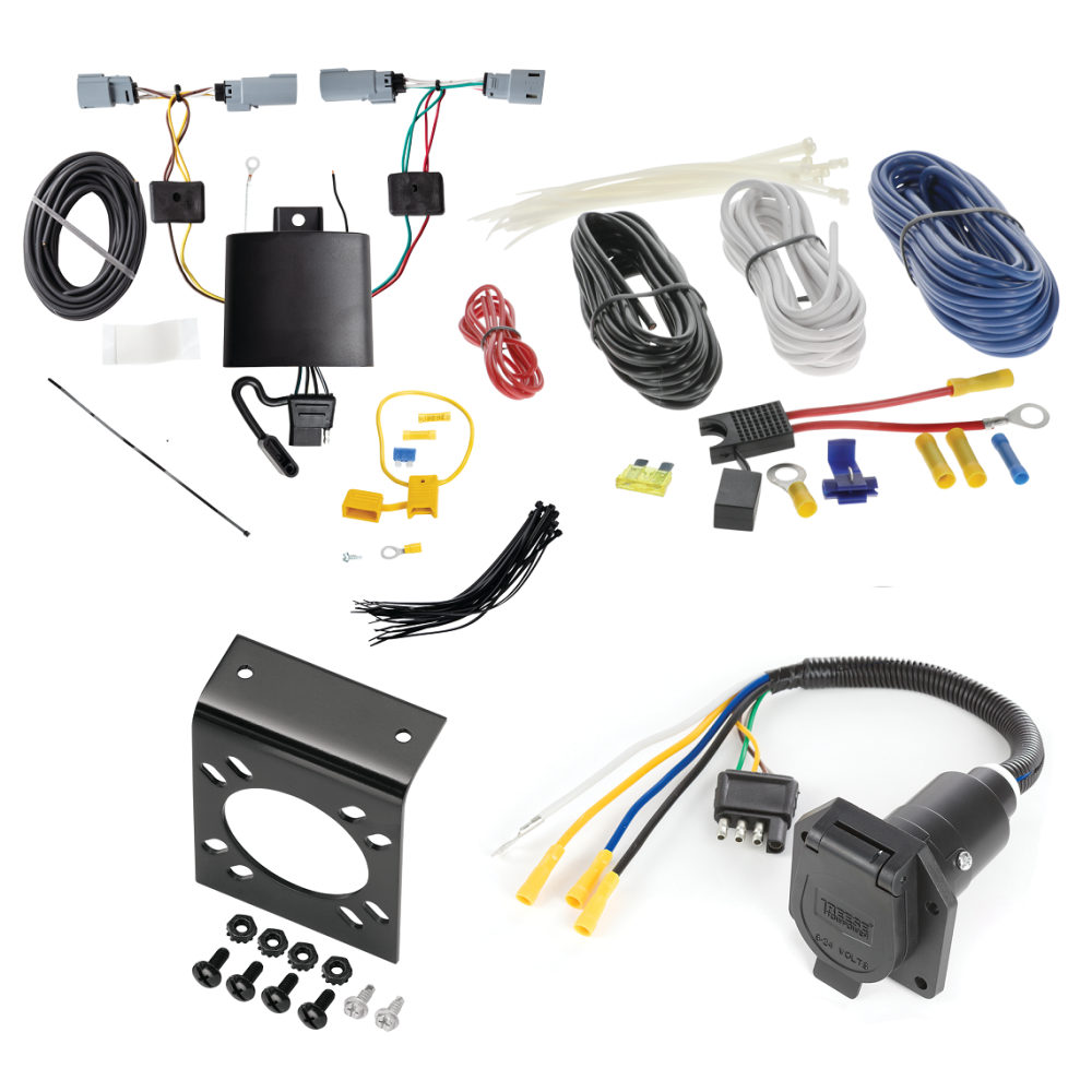 For 2021-2024 Chevy Trailblazer 7 Pin Trailer Wiring RV 7 Way Plug by ...