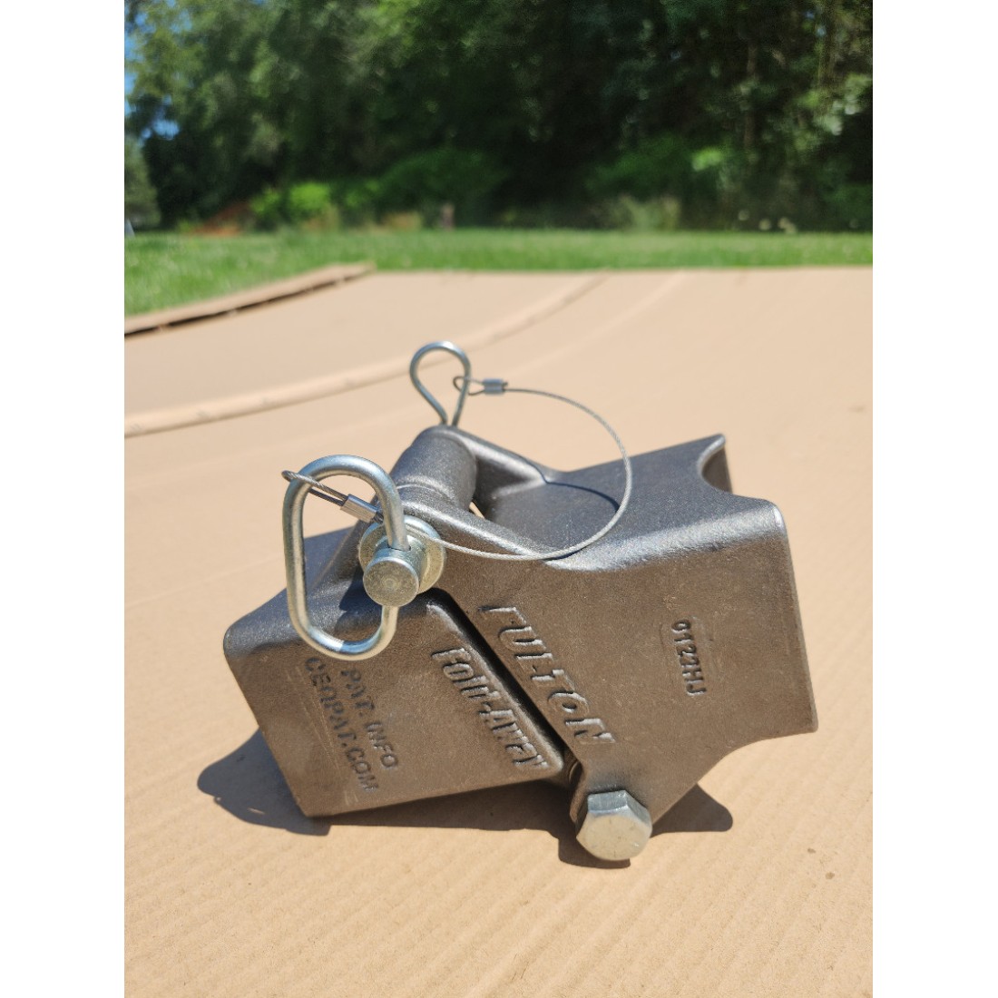 Fulton 3" x 3" Weld-On Trailer Hinge Kit Fold-Away Coupler 5,000 lbs ...