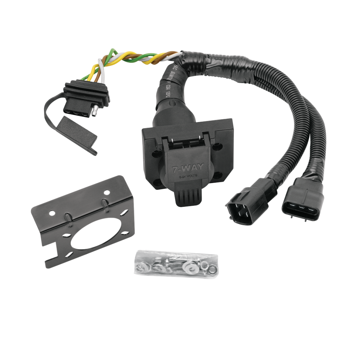 For 2003-2006 Toyota Tundra 7 Pin Trailer Wiring RV 7 Way Plug by ...
