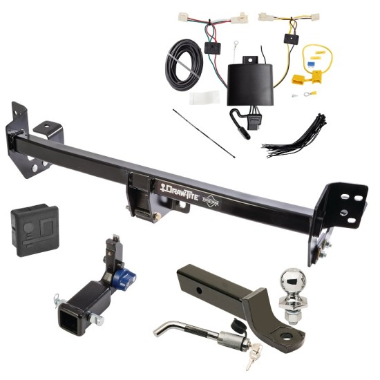 Trailer Tow Hitch For 19-22 Toyota RAV4 Hidden Removable 2" Receiver ...